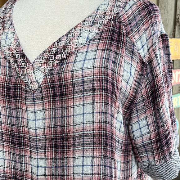 Sundance | Tops | Sundance Catalog Double Cloth Plaid Shirt | Poshmark